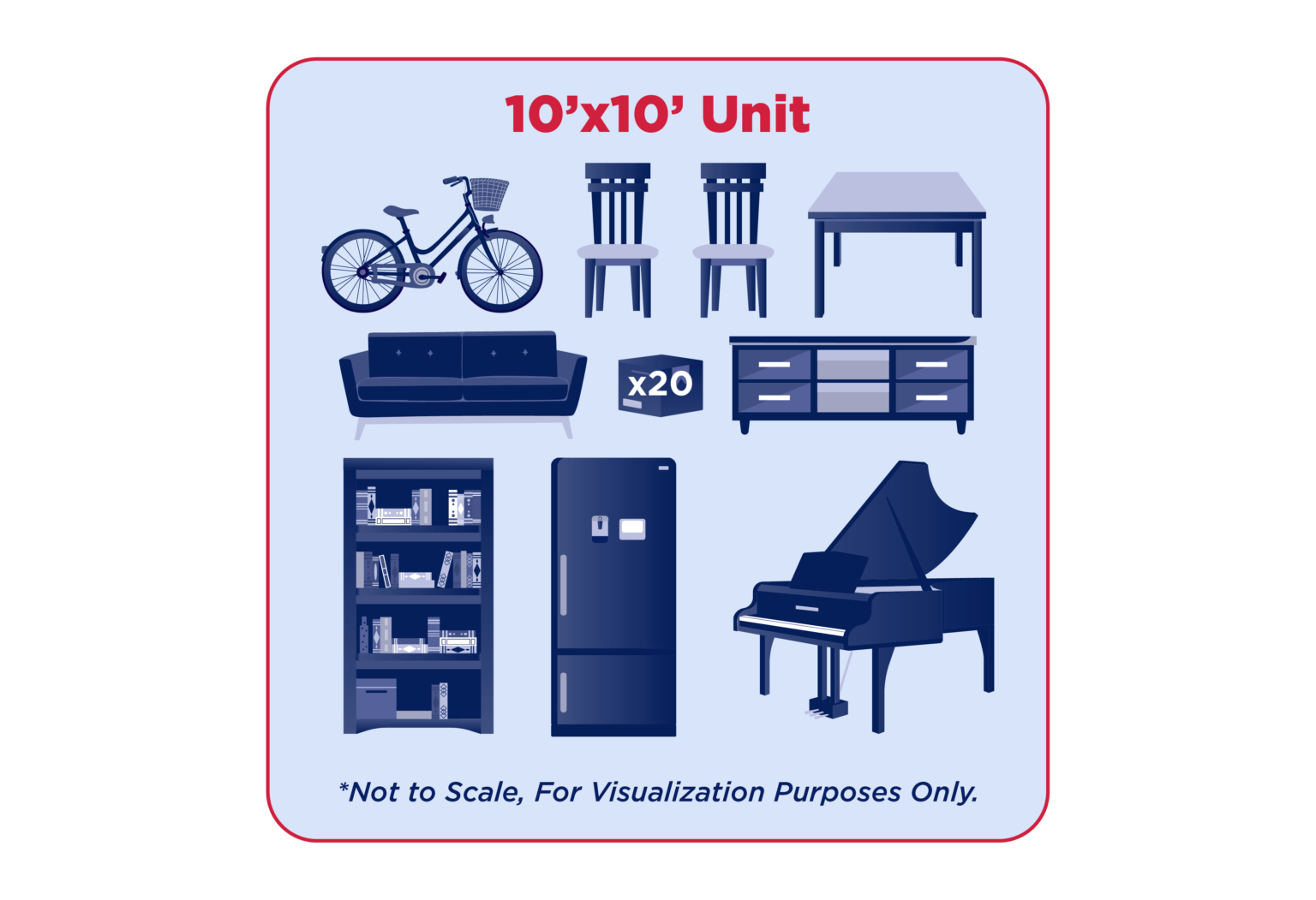 Self-Storage Unit Size Calculator | Hometown Storage